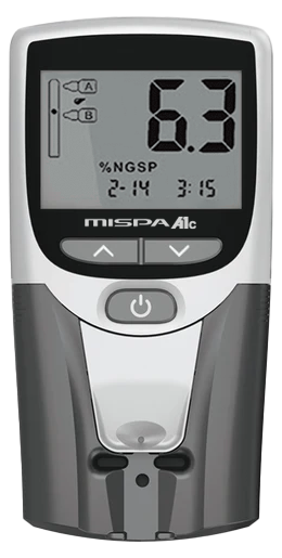 Mispa A1c - Handheld Fully Automated HbA1c Analyzer for Fast Diabetes Care